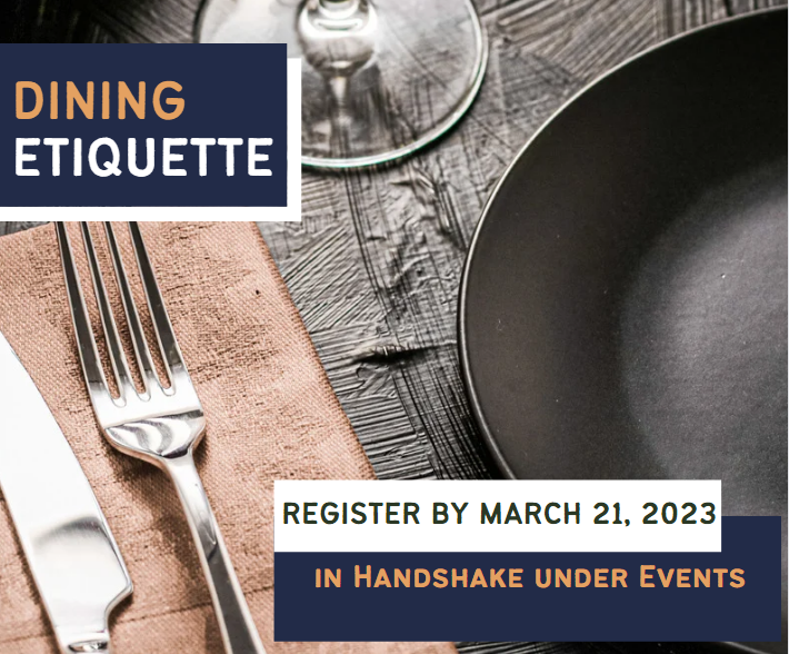 Dining, Networking, and Professionalism Workshop - Calendar | Eastern ...