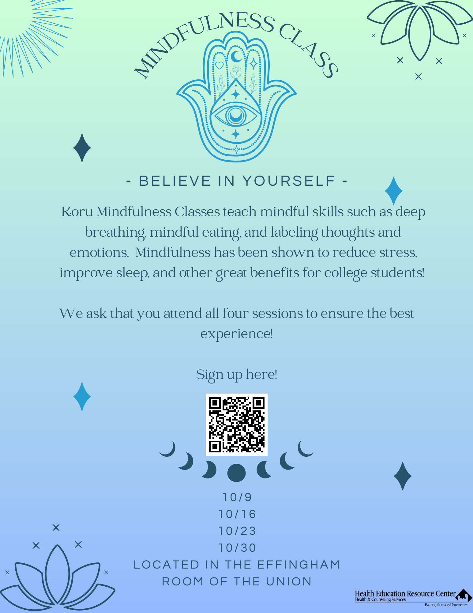 Mindfulness - Calendar | Eastern Illinois University