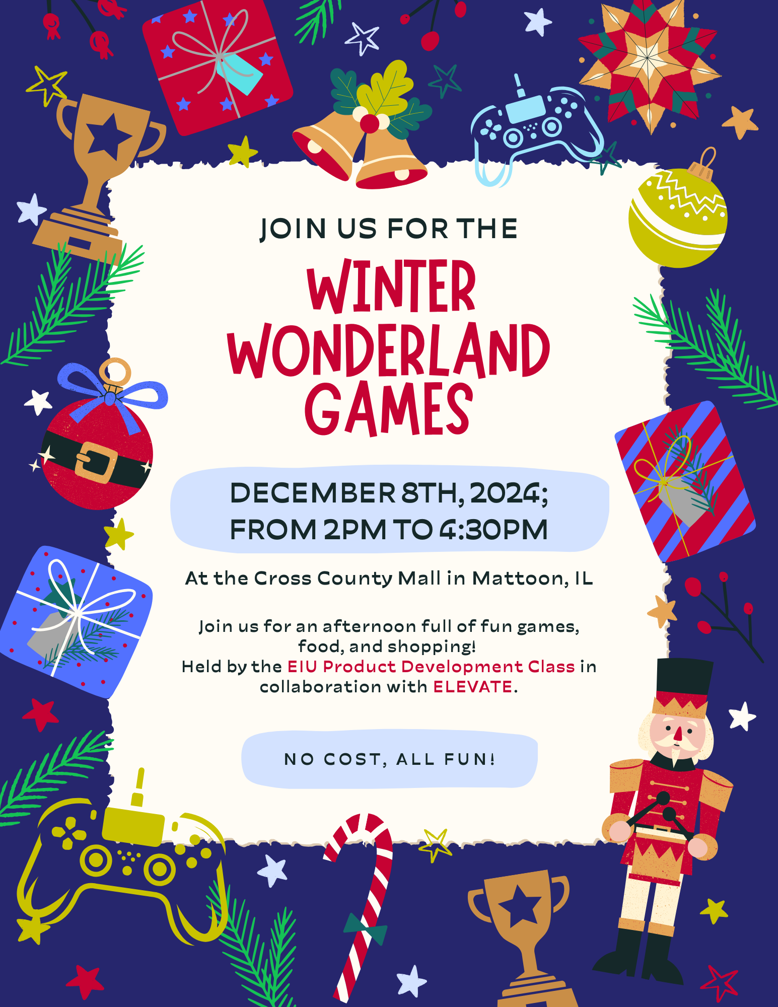 Winter Wonderland Games - Calendar | Eastern Illinois University