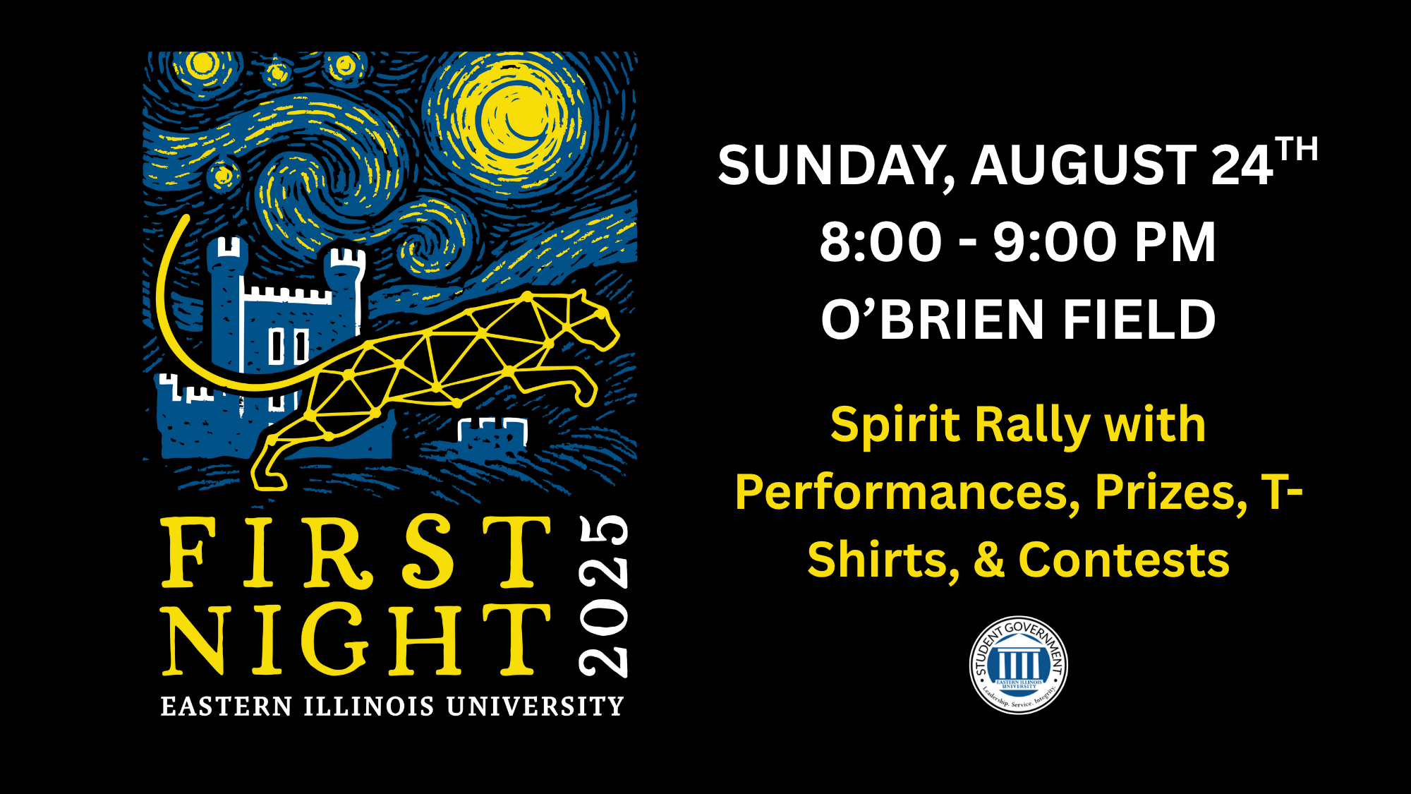 First Night Spirit Rally - Calendar | Eastern Illinois University