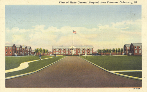 Postcard Display - EIU - Booth Library