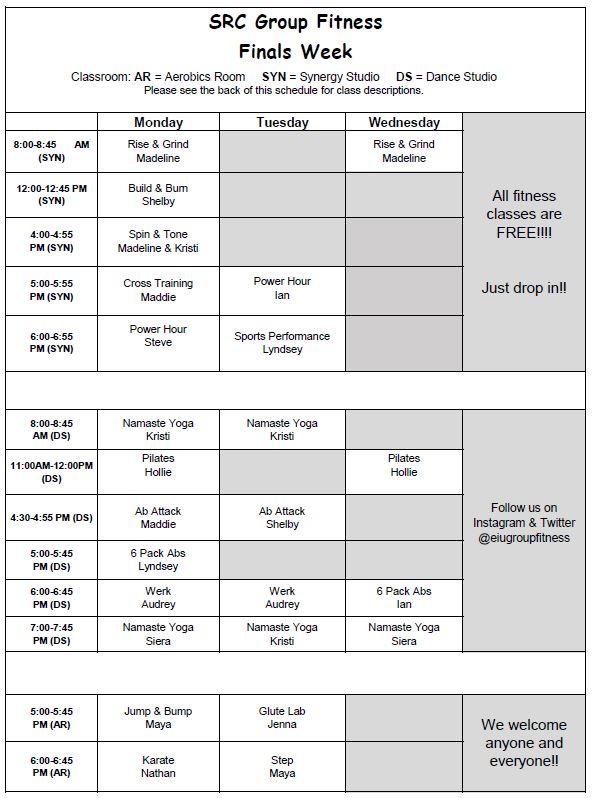 Eastern Illinois University :: Campus Recreation - Fitness Home