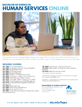 Eastern Illinois University :: Human Services - (DegreeOptions)