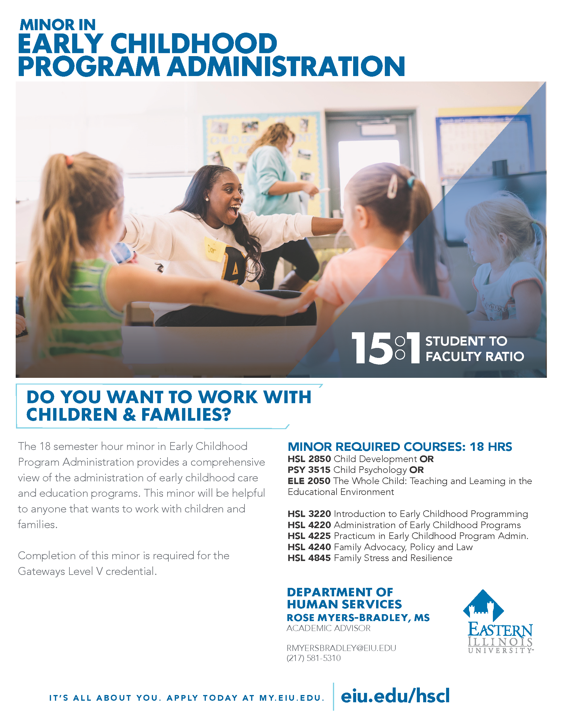 Eastern Illinois University :: Human Services - (DegreeOptions)