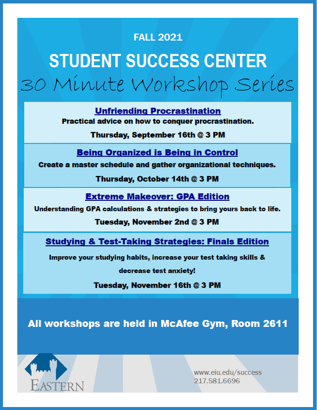 Eastern Illinois University :: Student Success Center - Student Success ...