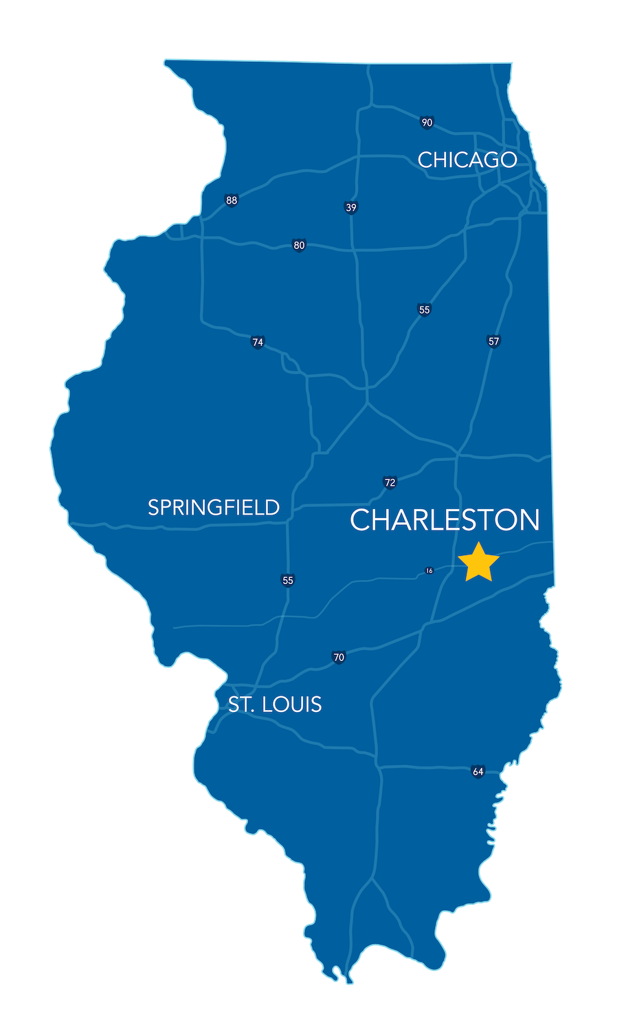 Eastern Illinois University :: Office of Admissions - Travel Information